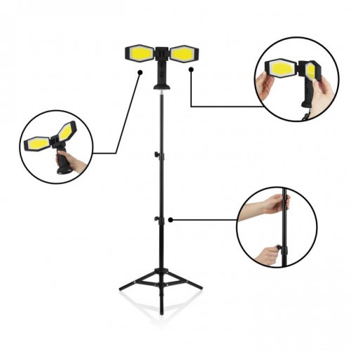 Lerche schön Sprungbrett led strahler akku stativ Mars Ekstase Zeitplan