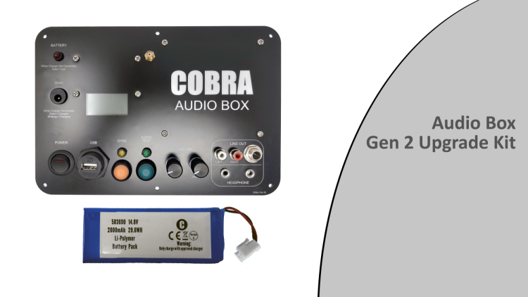 Audiobox Gen2 Upgrade Kit zum upgraden der alten Cobra Audiobox ...