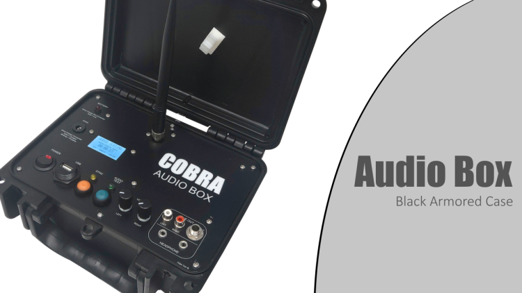 Cobra Audiobox Generation 2 für Musik Feuerwerke und Pyromusicals