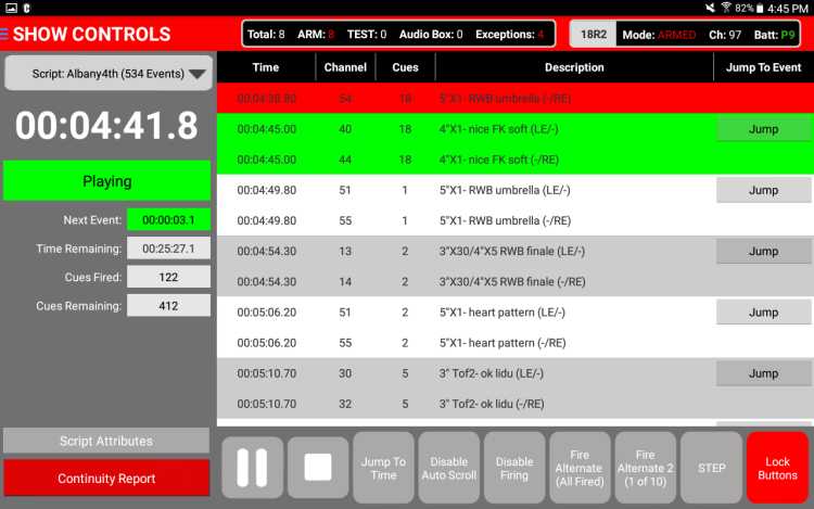 COBRA Android Control Panel Software Pro