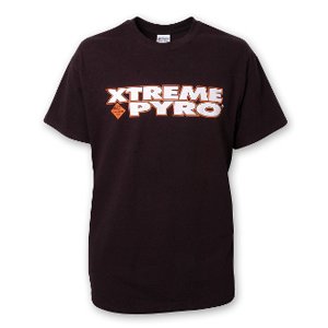Xtreme Pyro T-Shirt aus Baumwolle mit hochwertigem Aufdruck für ...